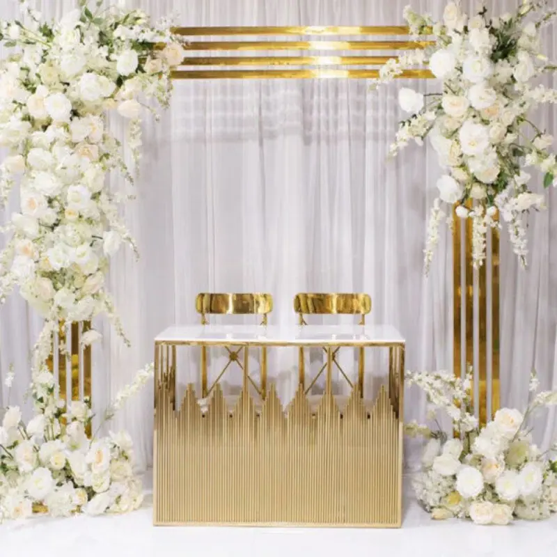 Stainless Steel Wedding Arch