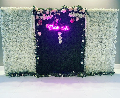 Grand Flower Wall Backdrop | primeluxevents.com