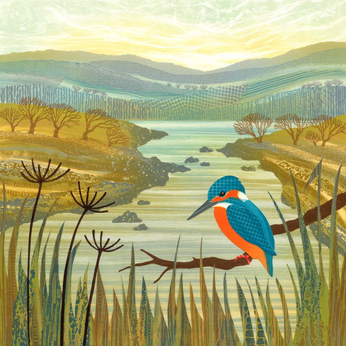 Rebecca Vincent artist original monotype paintings Northumberland UK