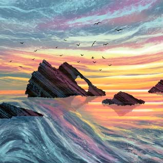 Rebecca Vincent | Northumberland artist | Buy UK landscape art ...