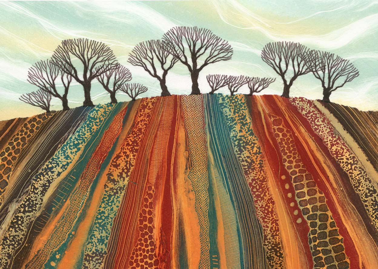 Rebecca Vincent artist Northumberland UK landscape art prints