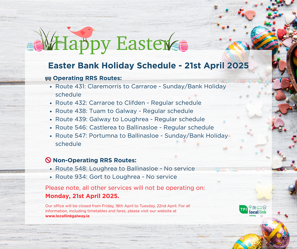 Easter 2025 Bank Holiday Schedule Update