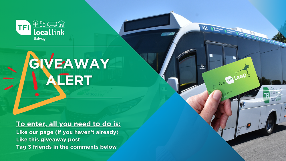 📢Enter the TFI Local Link Galway Giveaway and Win a TFI Leap Card Worth ...