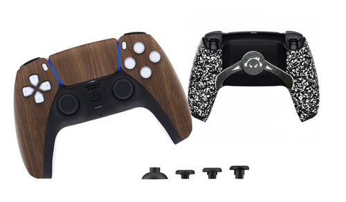 Custom PS5 Rapidfire Controller mit Paddles Holz | Custom Gamer's