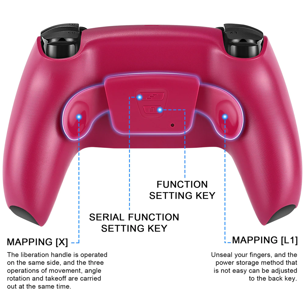 PS5 Controller Mod-Kit, RapidFire + 2 Programmierbare Paddles | Custom ...