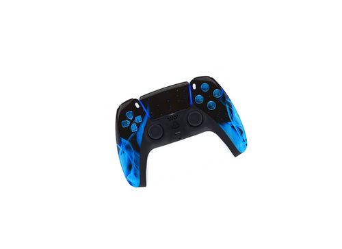 Custom PS5 Controller Pro mit Paddles - Blue Flame Elite | Custom Gamer's