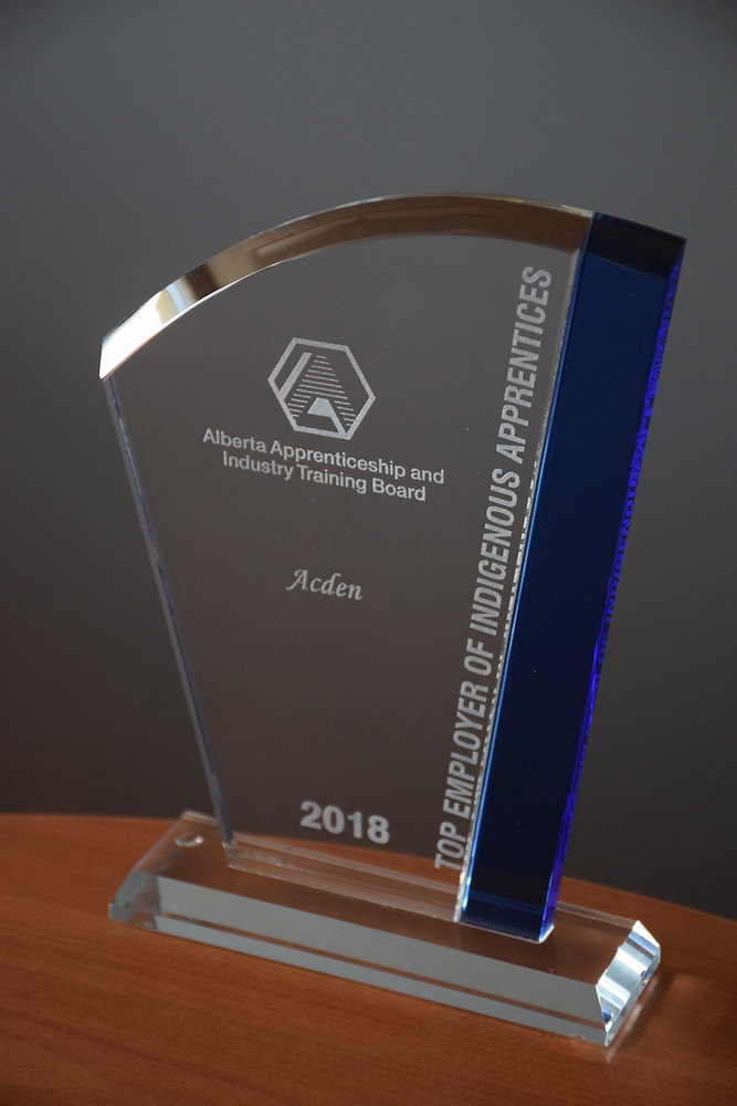 Acden Awarded 2018 Indigenous Employer of the Year