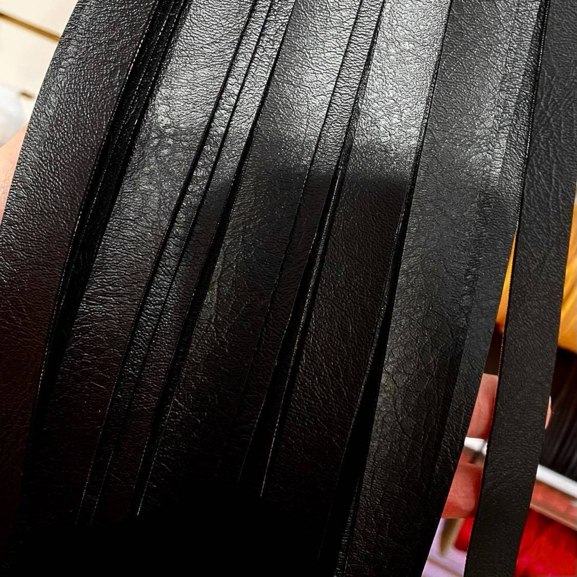 faux-black-leather-recycled-upholstery-vinyl-wrap-bracelet-blank-28