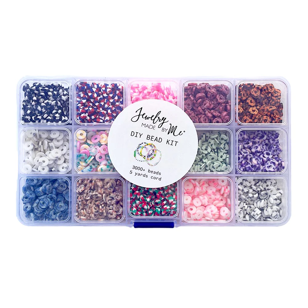 Speckled & Striped Heishi Box DIY Bead Kit | The Bead Place