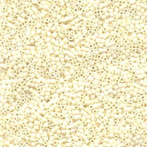 DB352 Matte Cream Size 11 Delica Beads | The Bead Place