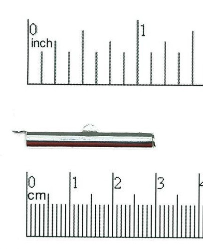 30mm x 4mm Slide Tube K44 | The Bead Place