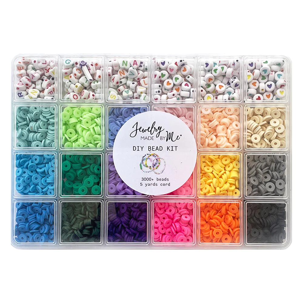 Bold Brights Heishi Box DIY Bead Kit | The Bead Place