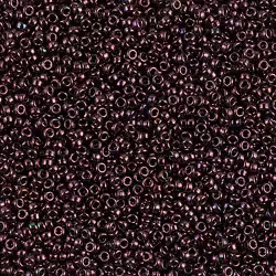 Size 15 Metallic Raspberry Seed Bead 15-9460 | The Bead Place