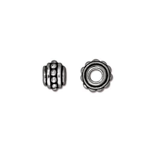 7mm Beaded Large Hole Bead 94-5547 Pack Of 40 | The Bead Place