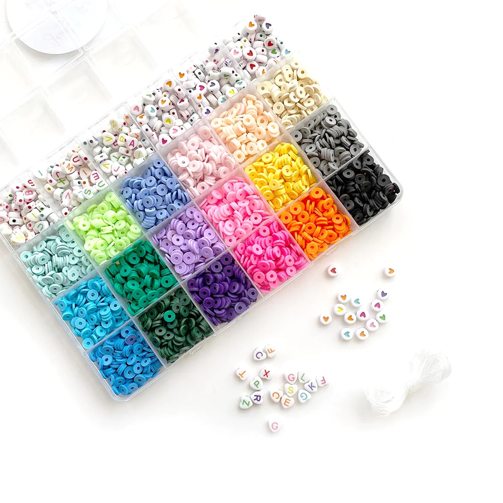 Bold Brights Heishi Box DIY Bead Kit | The Bead Place
