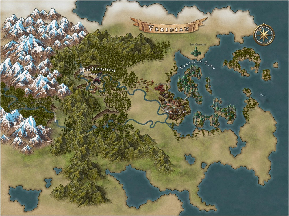 Creating A Map of Veridian