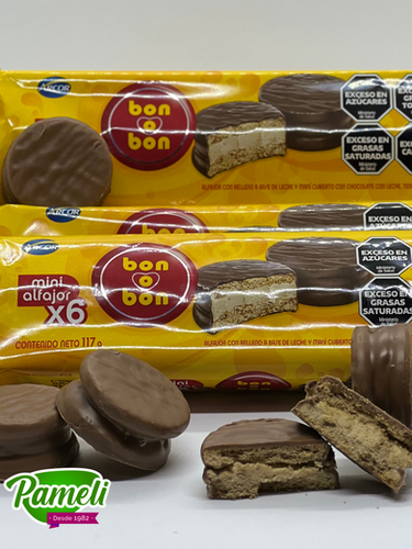 Alfajor mini Bon-o-Bon | Distribuidora Pameli