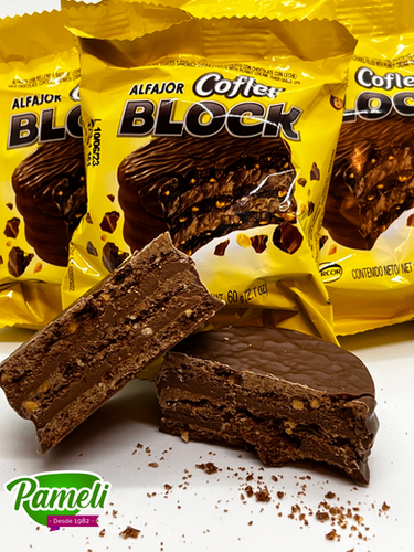 Alfajor Cofler Block triple | Distribuidora Pameli