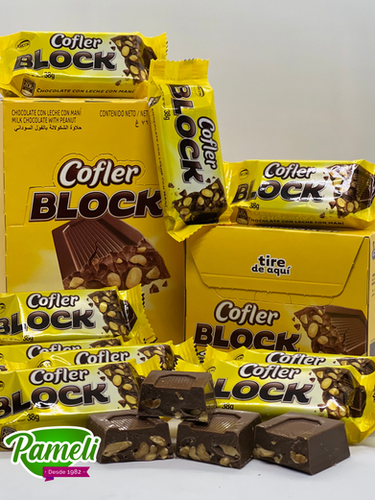 Cofler Block x38g | Distribuidora Pameli
