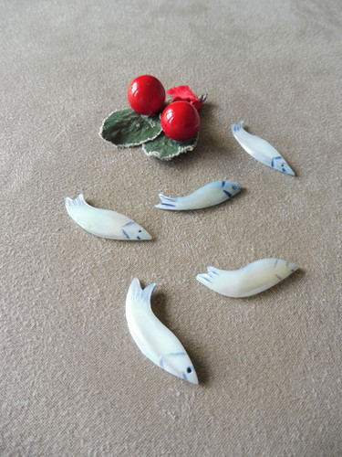 Poissons en Nacre | histoire2linge