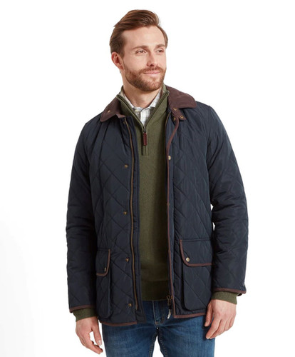 Schoffel Barrowden Quilt Jacket in Midnight in Midnight | Henry's of ...