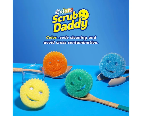 6pk Scrub Daddy Colours Scrubber | Jaykarmart