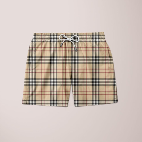 Burberry Old Branded Pattern Shorts | Taste of Isla