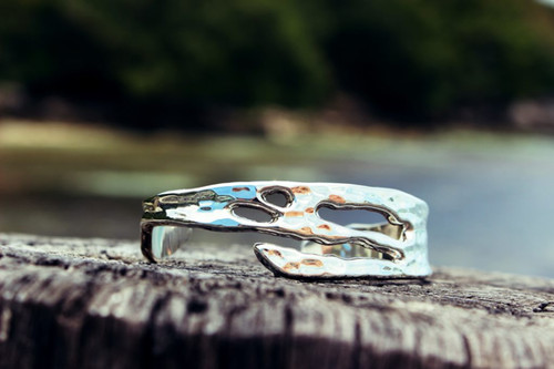 Island Bracelet Plain - Hammered- I.M. Signature Crafts (13) | Taste of ...