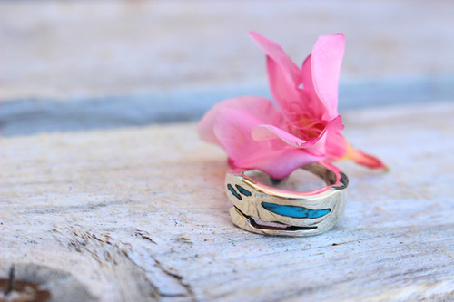 Island Ring With Inlays - I.M. Signature Crafts (6) | Taste of Isla