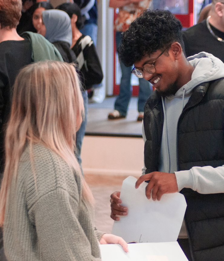 A Level Jubilation at Bishop Vaughan!