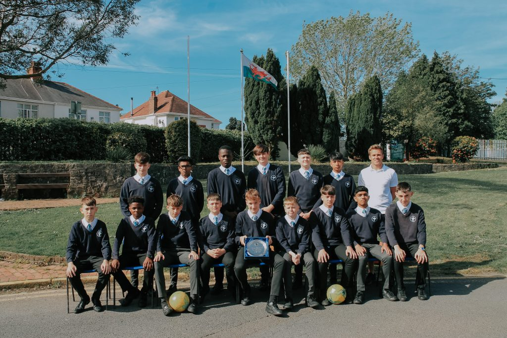 A hat trick for Bishop Vaughan football!