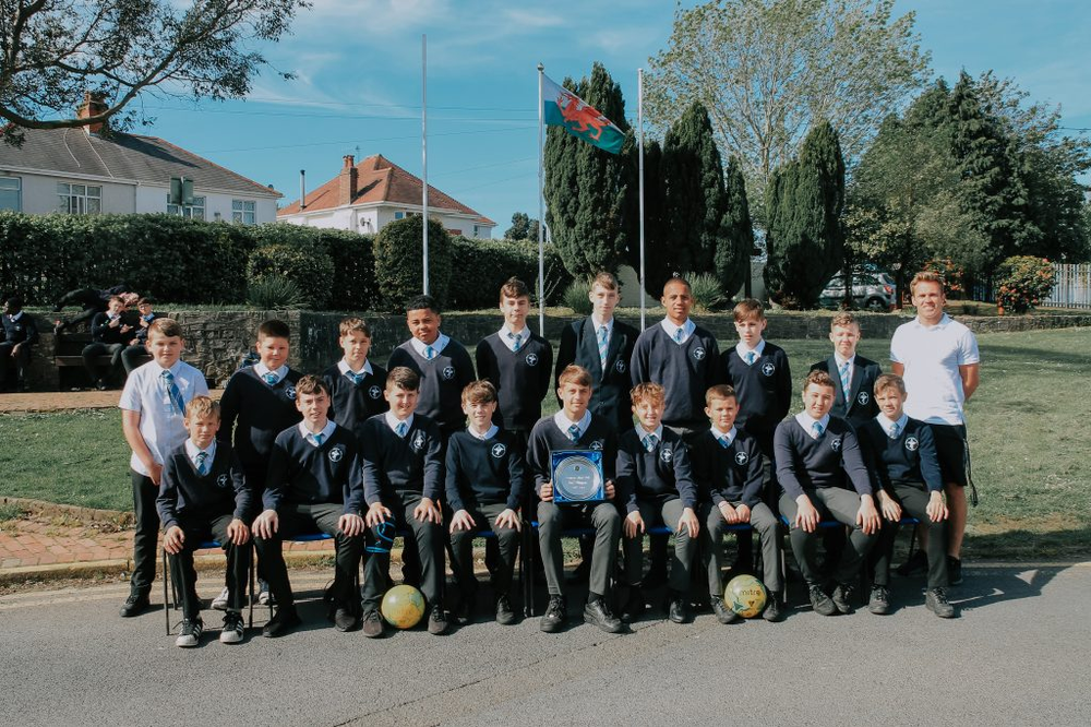 A hat trick for Bishop Vaughan football!