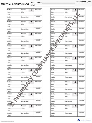 Controlled Substance Log - IntegralRx Laser | PharmCompliance