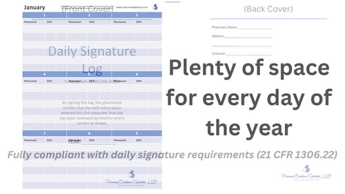 Pharmacist Daily Signature Log | PharmCompliance