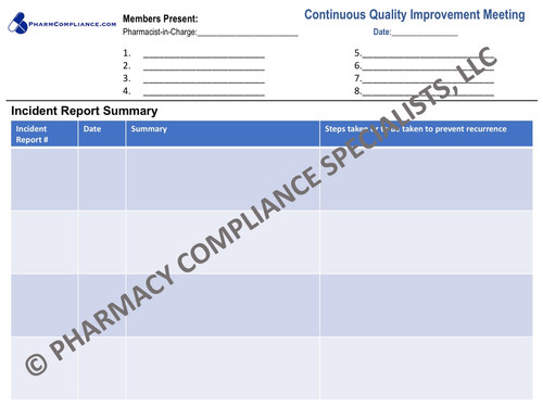 KANSAS - Continuous Quality Improvement (CQI) Meeting Template ...