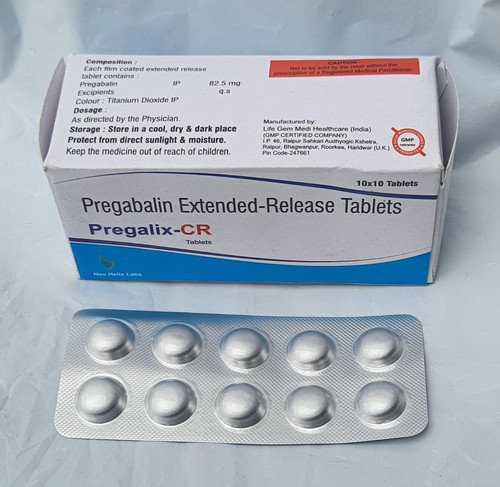 Tab Pregalix-CR 82.5 | Neo Helix Labs
