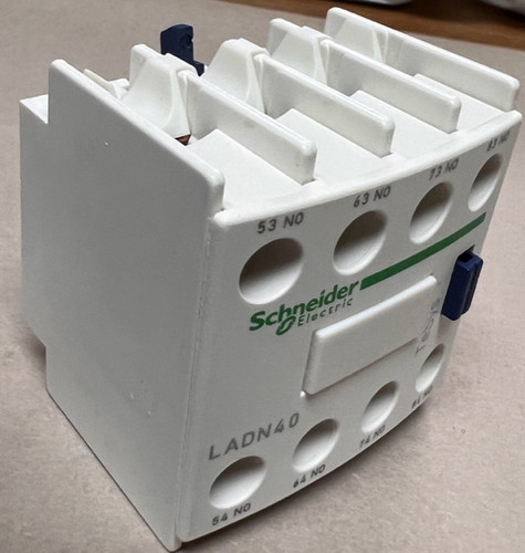 Schneider Auxiliary Contact Block- #LADN40 (A-15) | J.Herbert - Store