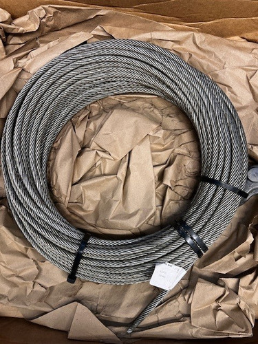 CM-WIRE ROPE AND SWAGE SOCKET ASSEMBLY9MM X 116'-0"#FEM 5 TONNE ...
