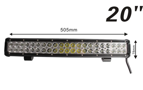 LED Work Light Bar: 18.7 inch 126W 9-32V 8820 Lumen | OptimalPlantSolution