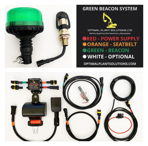 Optimal: Green Beacon System - Compact Din/Spigot Mount ...