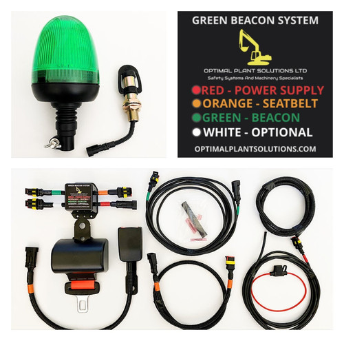 Optimal: Green Beacon System - Standard Din/Spigot Mount | OptimalPlantSolution