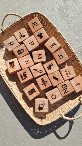 Play & Learn Khasi Alphabet Blocks - Educational Toy for Kids | Candour ...