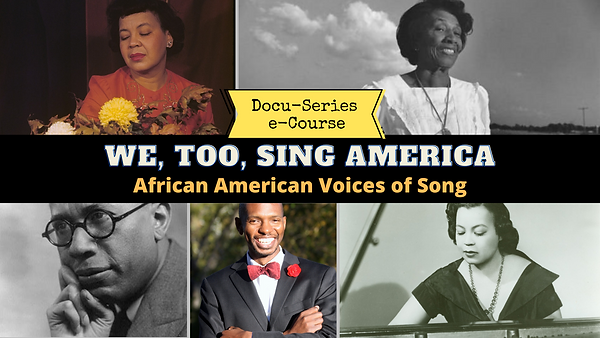 We, Too, Sing America | Aural Compass