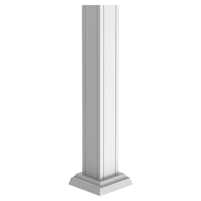 Colonne en aluminium modèle 4000 | lesbalconscorriveau