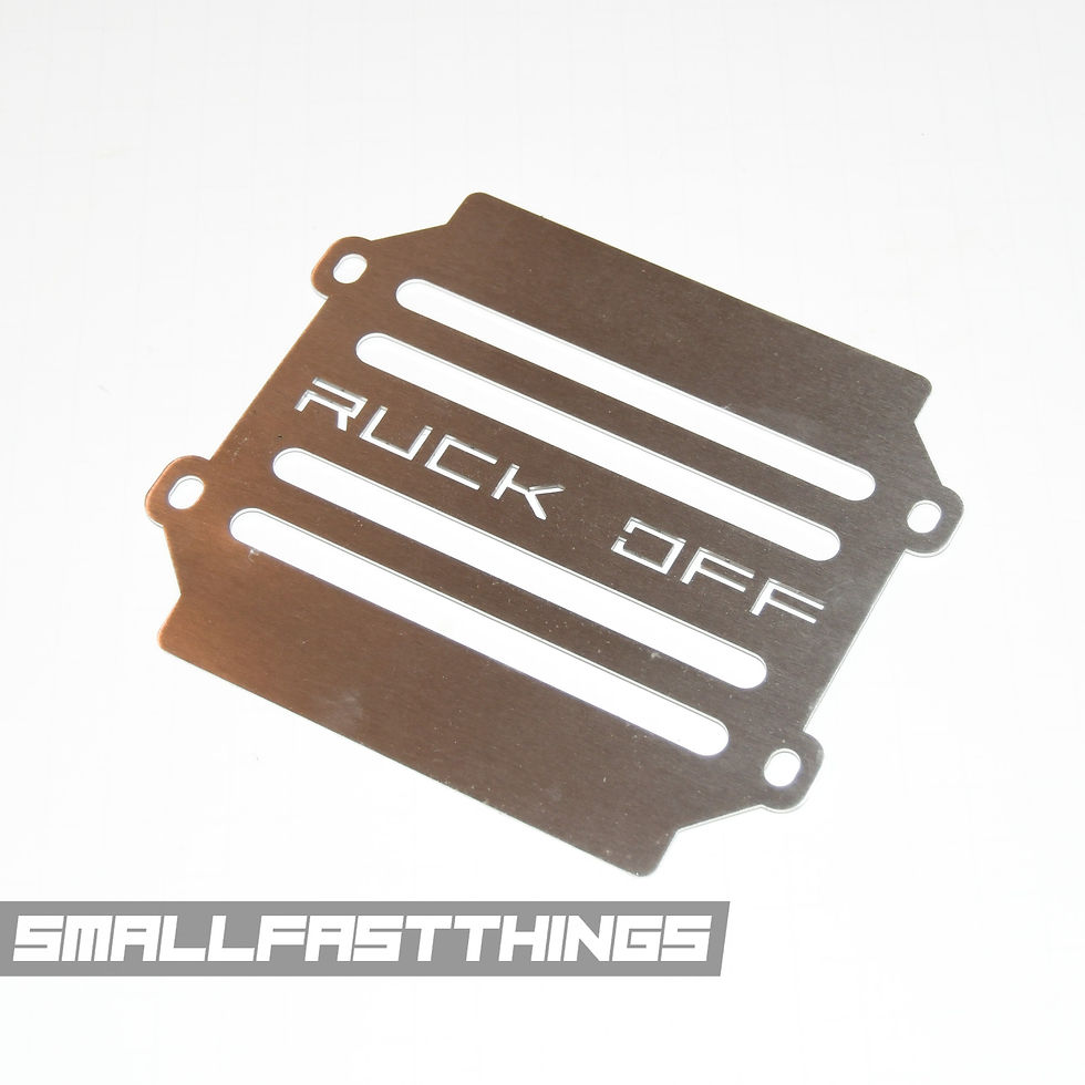 Honda Ruckus Radiator Cover "Ruck Off" | smallfastthings