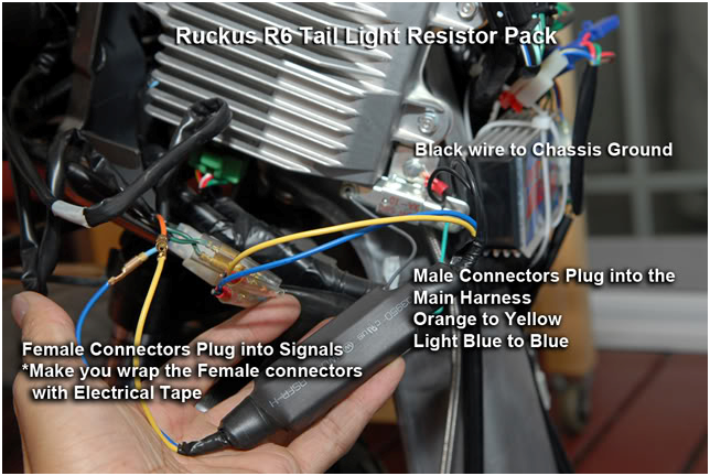 Howto: Ruckus R6 Tail Light