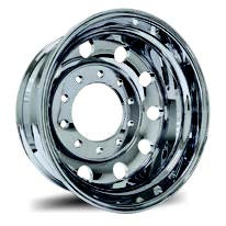 ARMOURY WHEELS POLISHED ALLOY WHEEL US STEER/DRIVE 22.5 x 8.25, 10/285 ...