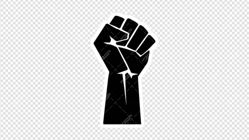 Raised Fist Png - Raised Fist, Raised Fist Symbol, Clenched Fist Png ...