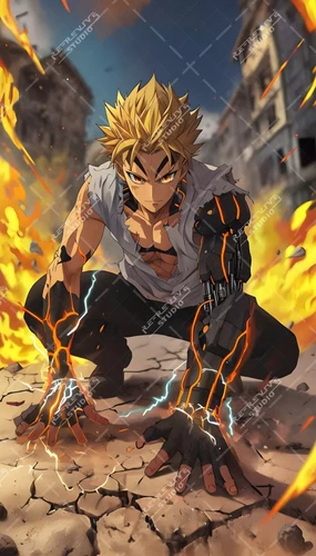 Anime Cyborg Boy Wallpaper - Genos, One punch man, Cyborg, Humanoid, S ...