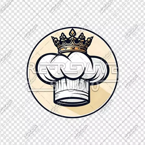 Chef Crown Logo - Chef Logo, Crown Logo, Premade Logo, Restaurant Logos ...